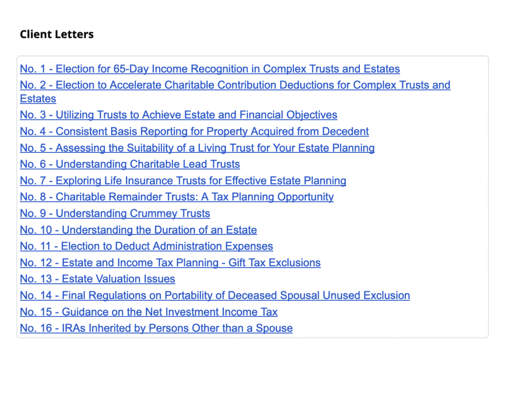 30 Ready-to-Use Tax Client Letter Templates for 2025 | Boost Your Tax ...